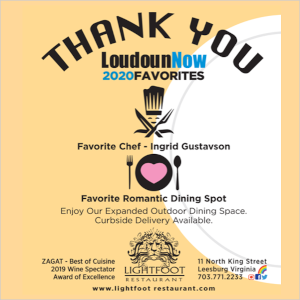 Serving American Cuisine in Leesburg Virginia - Lightfoot Restaurant